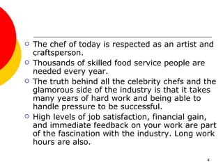 The Food Service Industry | PPT