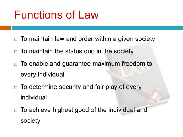 Introduction to Law | PPTX | Legal Services Industry | Industries