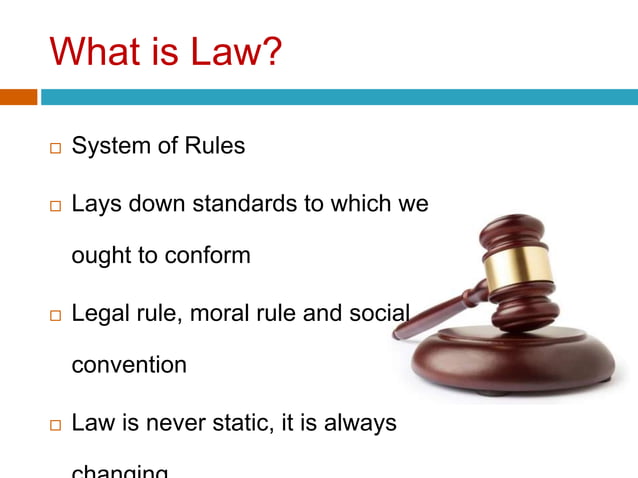 Introduction to Law | PPTX | Legal Services Industry | Industries