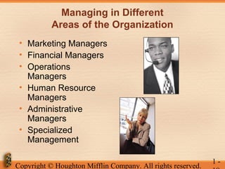 Managing and the manager's Job | Chapter -1| Management, 8th Edition ...