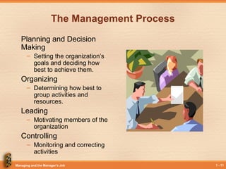 Managing and the Manager’s Job | PPT