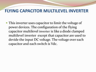 Flying Capacitor Multi Level Inverter | PPTX