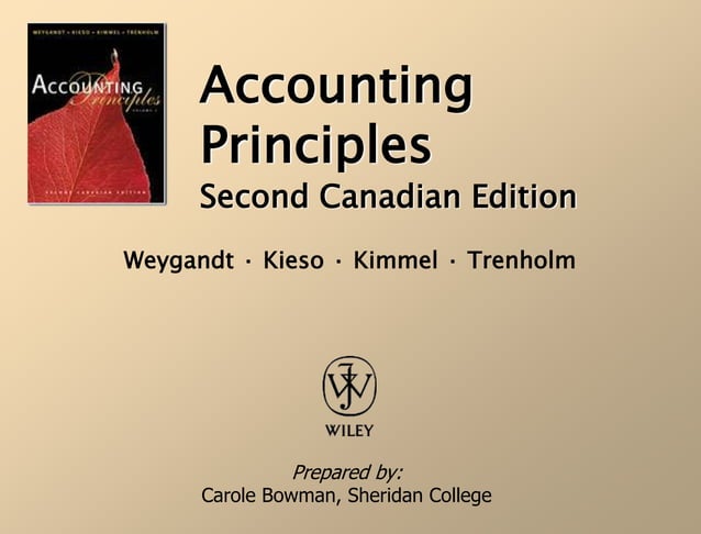 a presentation of some accounting principles lessons | PPT