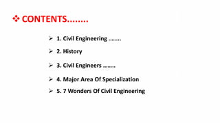 ppt 01 - RESEARCH OF BASIC CIVIL ENGINEERING (BY :- MR NASEEM ALAM ) | PPT
