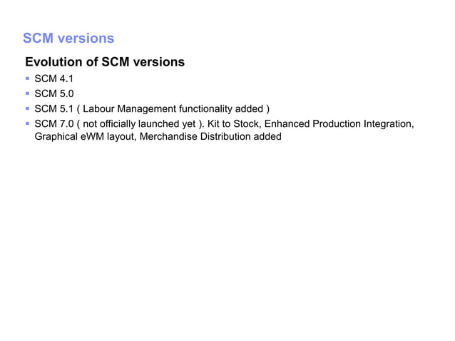PPT01_EWM_BASIC_ABOUT_EWM_V1_all information.PPT | Logistics and Transportation Industry ...