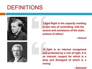 Legal Rights and Duties | PPTX