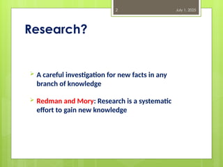 INTRODUCTION TO RESEARCH METHODOLOGY.ppt