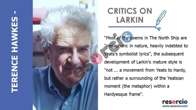 A Critical Analysis of Philip Larkin's Poetry | PPT