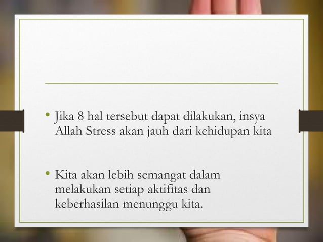 Ppt05 manajemen stres | PPT