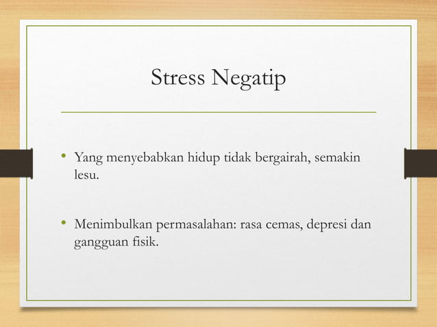 Ppt05 manajemen stres | PPT