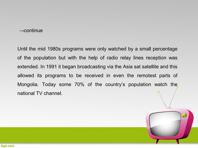 Television (Introduction to Communication) | PPT