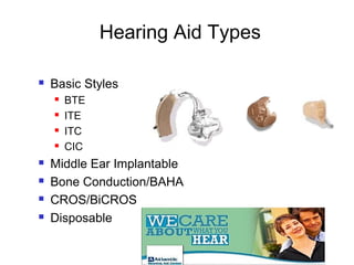 Hearing Aid Features (Quick Tour) | PPT