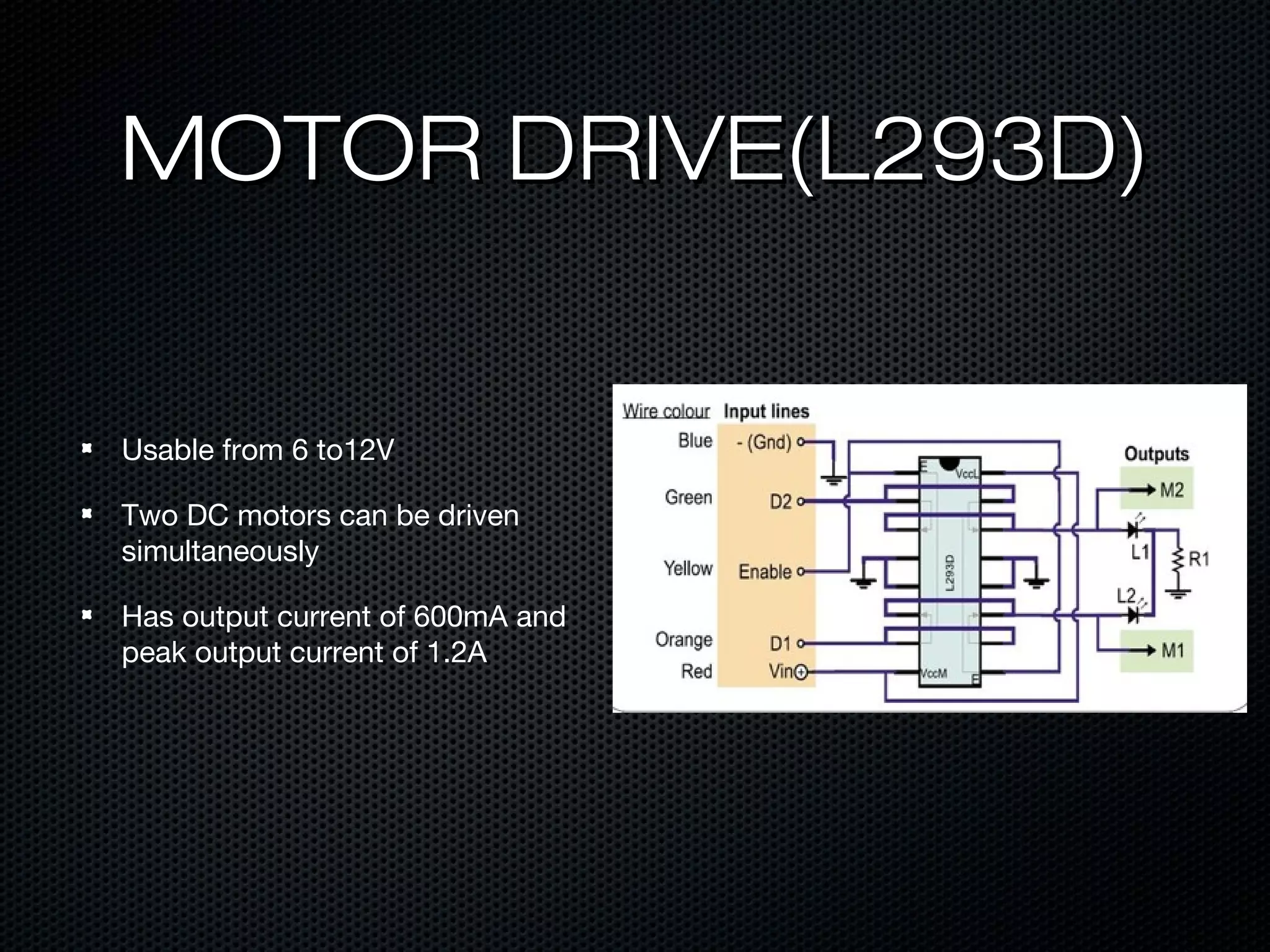 MEMS based gesture controlled robot | PPT