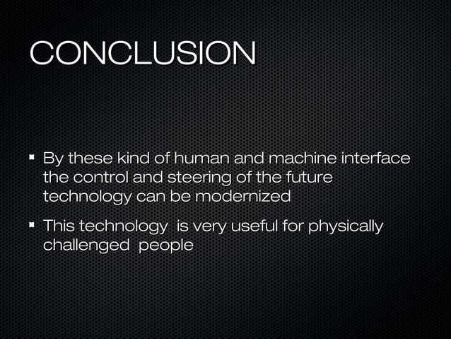 MEMS based gesture controlled robot | PPT