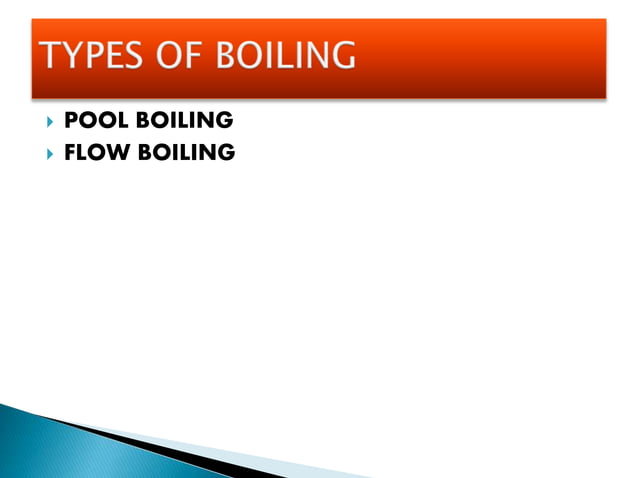 Boiling Heat Transfer | PPTX | Chemistry | Science
