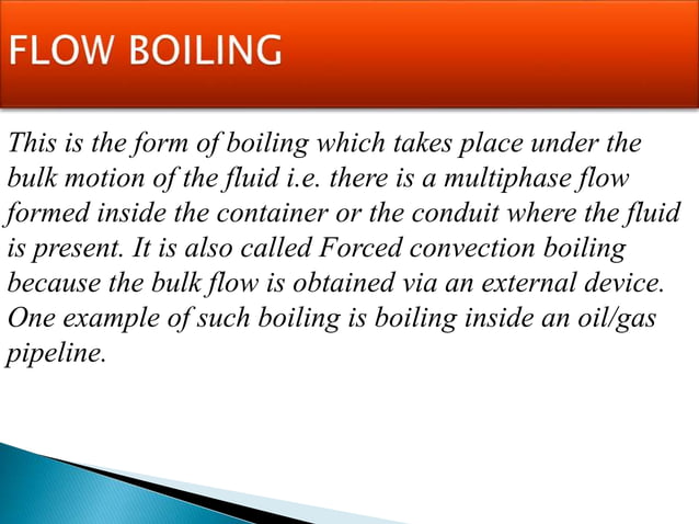 Boiling Heat Transfer | PPTX | Chemistry | Science