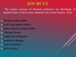 thermal pollution | PPTX
