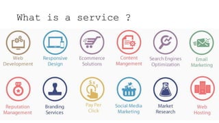 How do we define and classify services, and how do they differ from ...