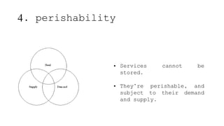 How do we define and classify services, and how do they differ from ...