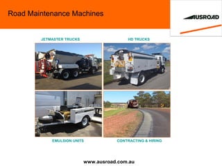Road Maintenance Trucks | PPT