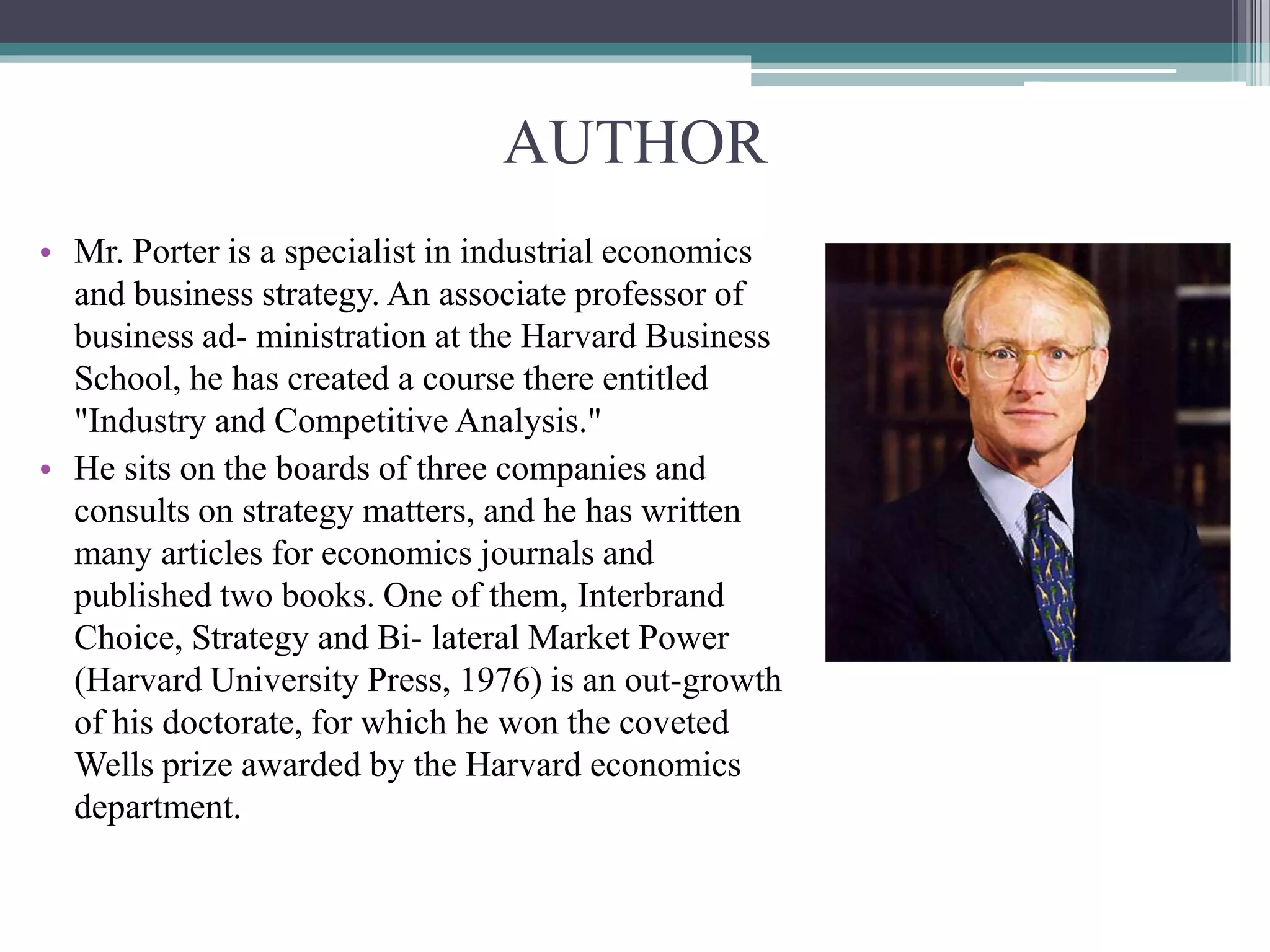 How Competitive Forces Shape Strategy | PPT