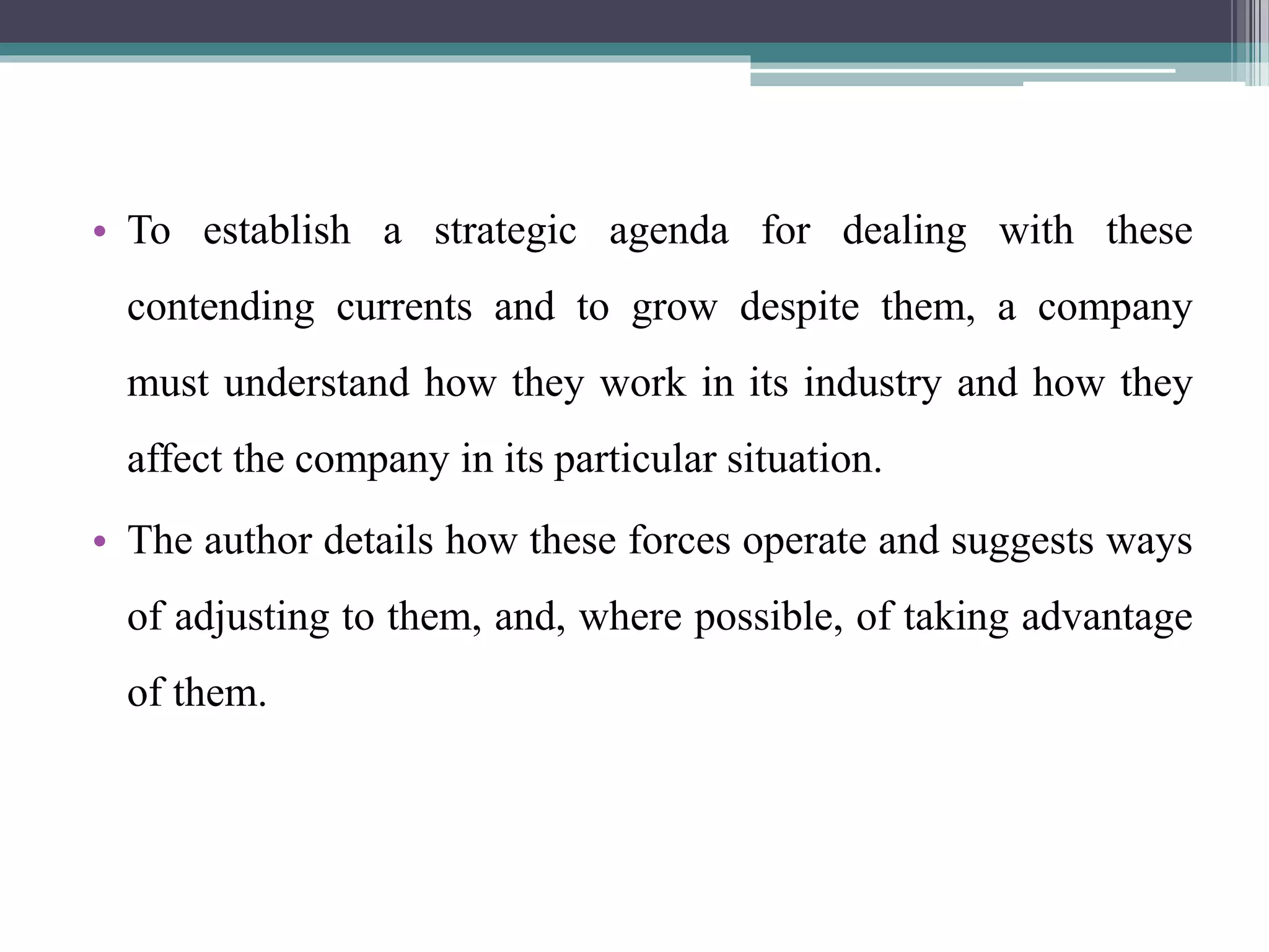 How Competitive Forces Shape Strategy | PPT