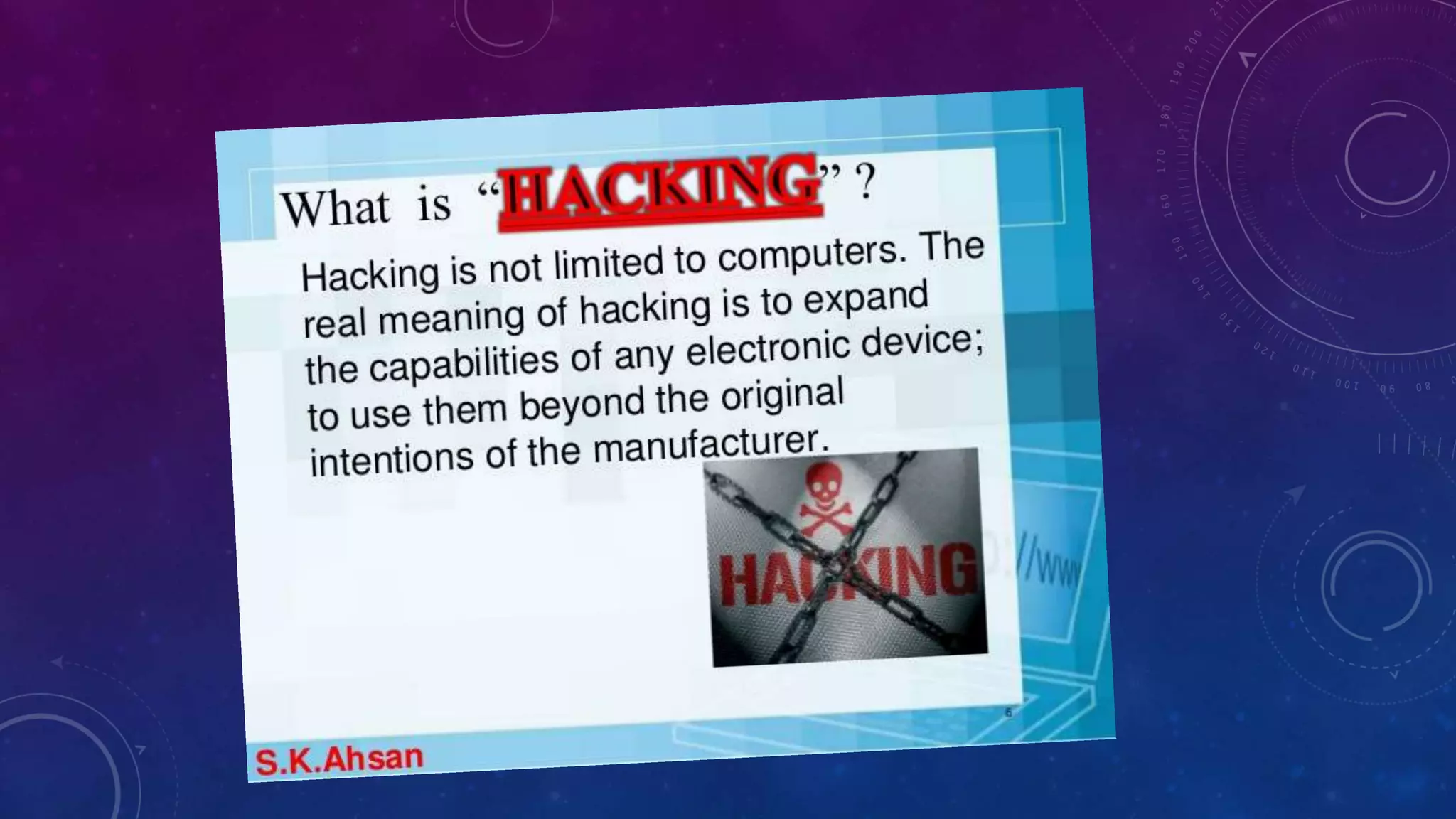 hacking and its types | PPT