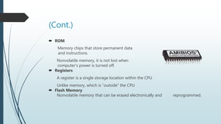 Components of System Unit | PPTX