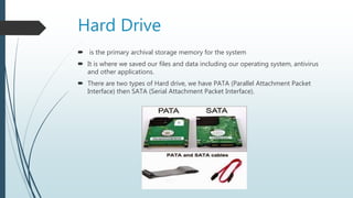 Components of System Unit | PPTX
