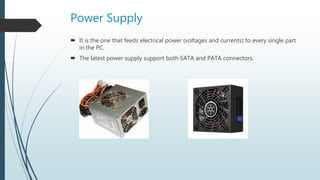 Components of System Unit | PPTX