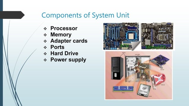 Components of System Unit | PPT
