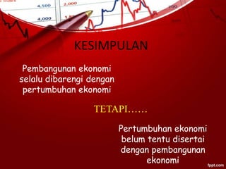 Perbedaan Pembangunan dan Perkembangan Ekonomi | PPT