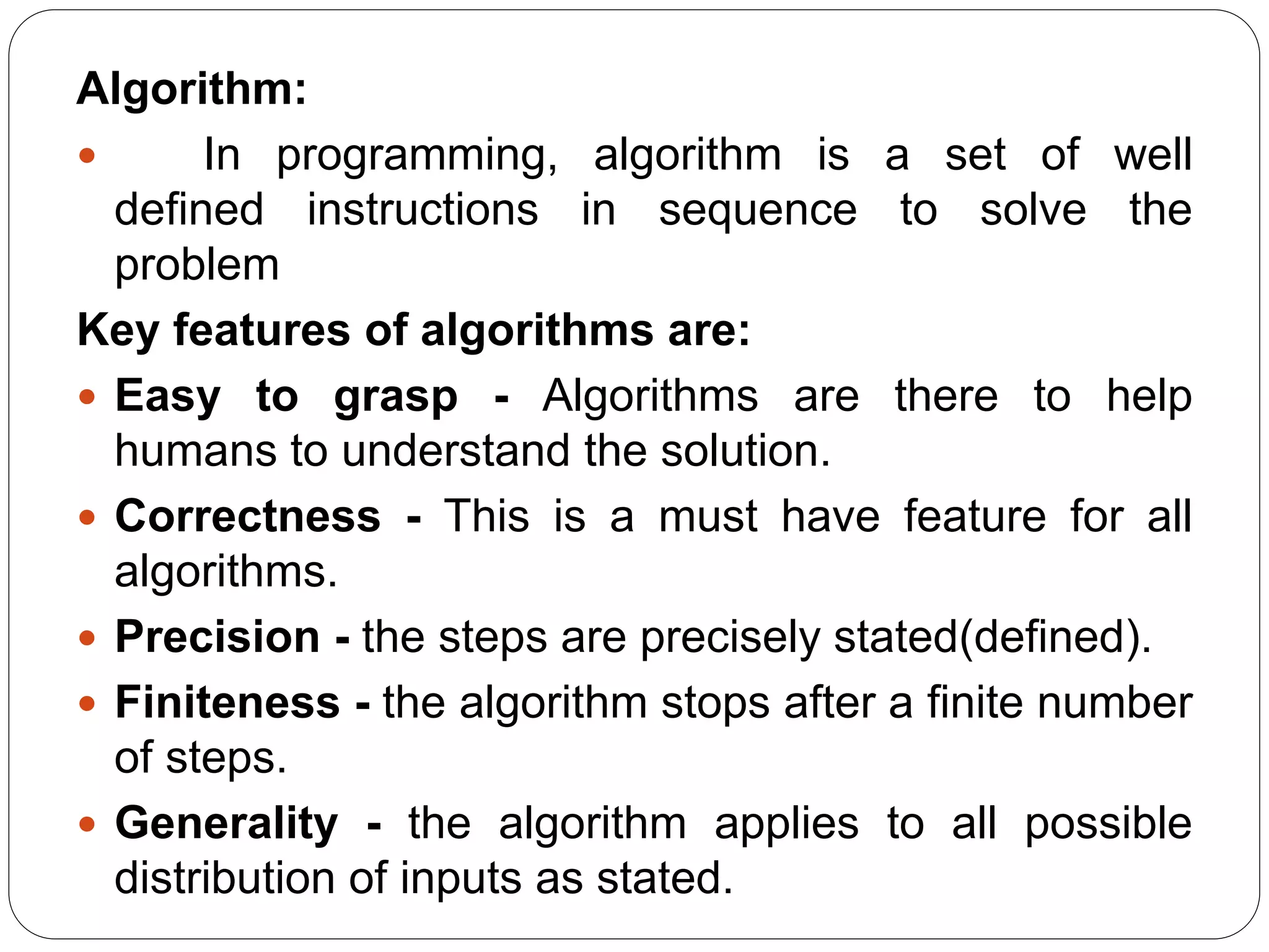 C Programming Unit 1 Ppt