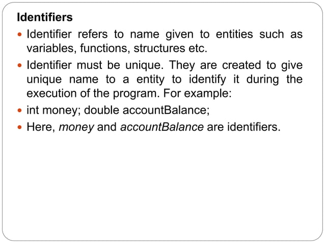C Programming Unit-1 | PPTX | Programming Languages | Computing