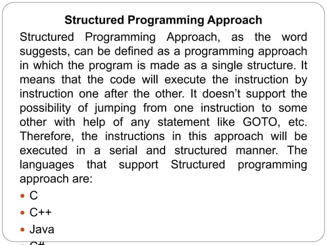 C Programming Unit 1 Ppt