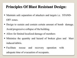 BLAST RESISTANT STRUCTURES | PPTX