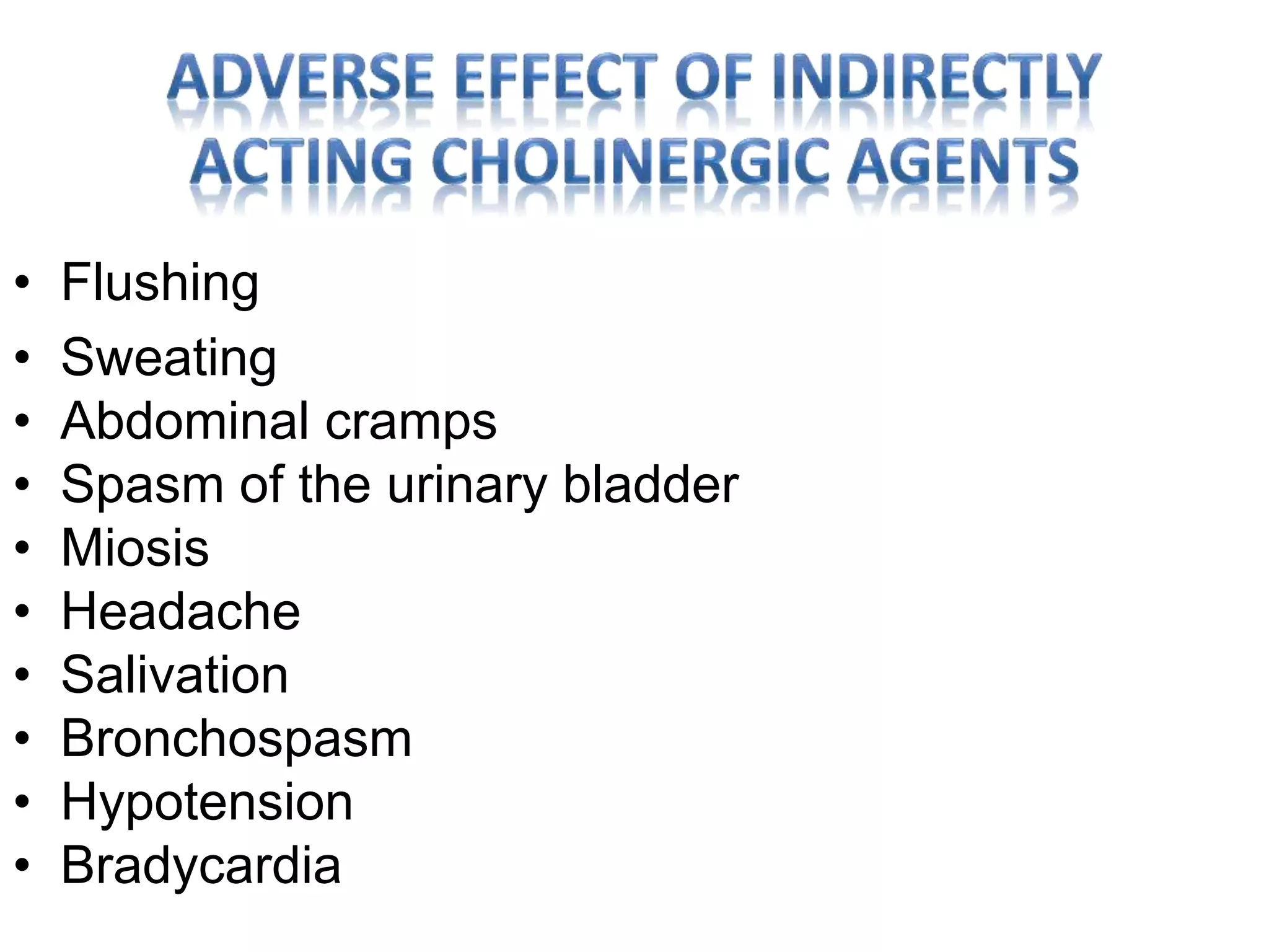 Cholinergic System - Pharmacology | PPT | Brain and Nervous System ...
