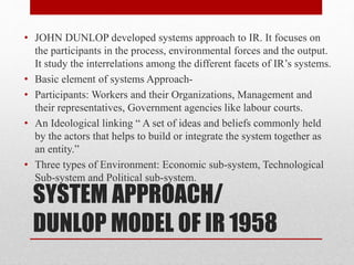 Industrial Relations | PPTX