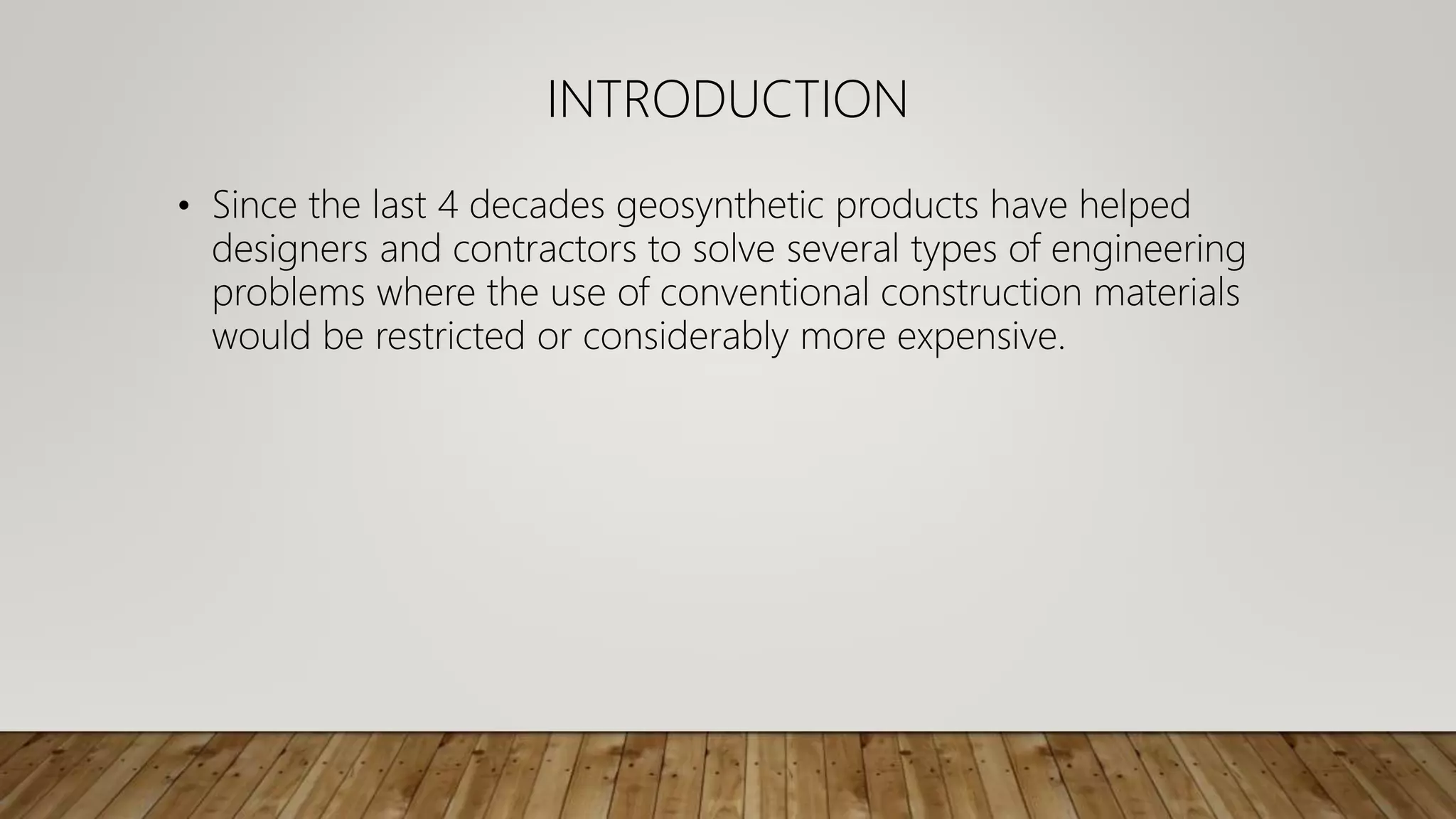 GEOSYNTHETIC TESTING TECHNIQUES | PPTX