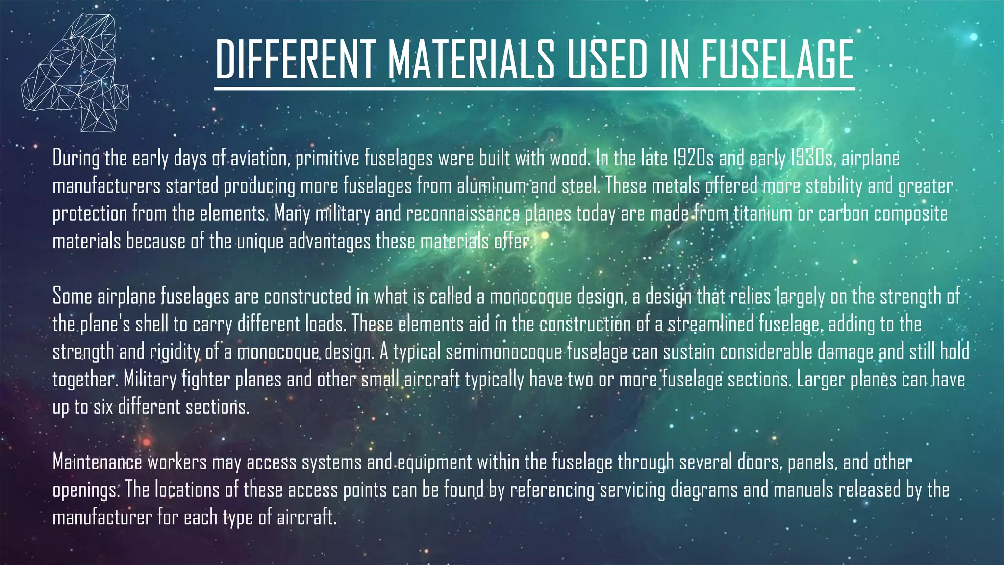 Structural detailing of fuselage of aeroplane /aircraft. | PDF