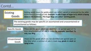 Goods and Types of Goods | PPTX