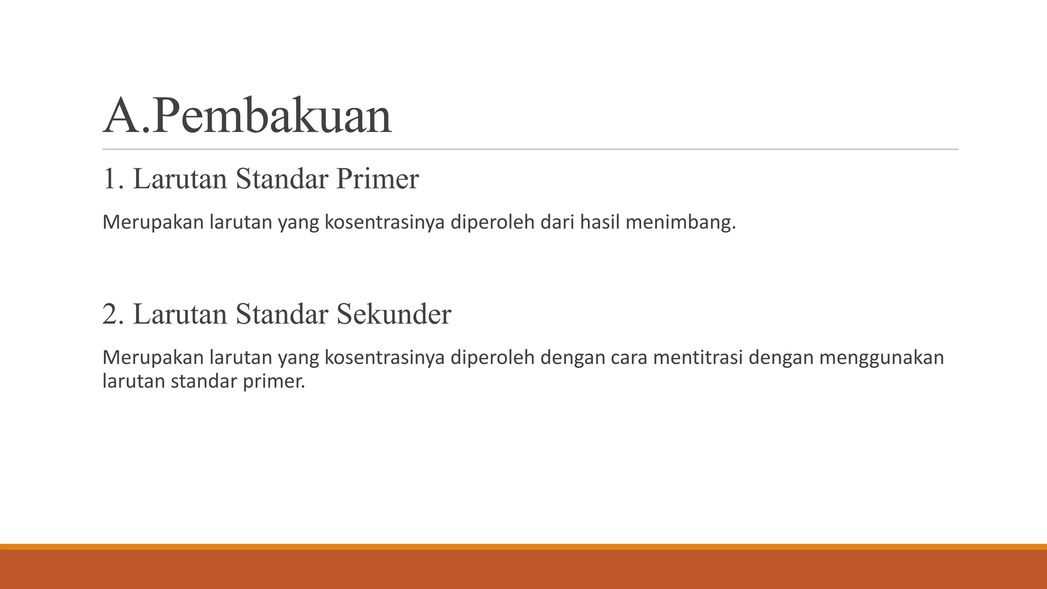 PPT Pembakuan, Gravimetri dan Volumetri | PPTX