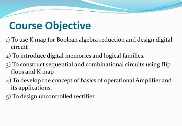 module1:Introduction to digital electronics | PPTX
