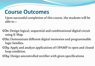 module1:Introduction to digital electronics | PPTX