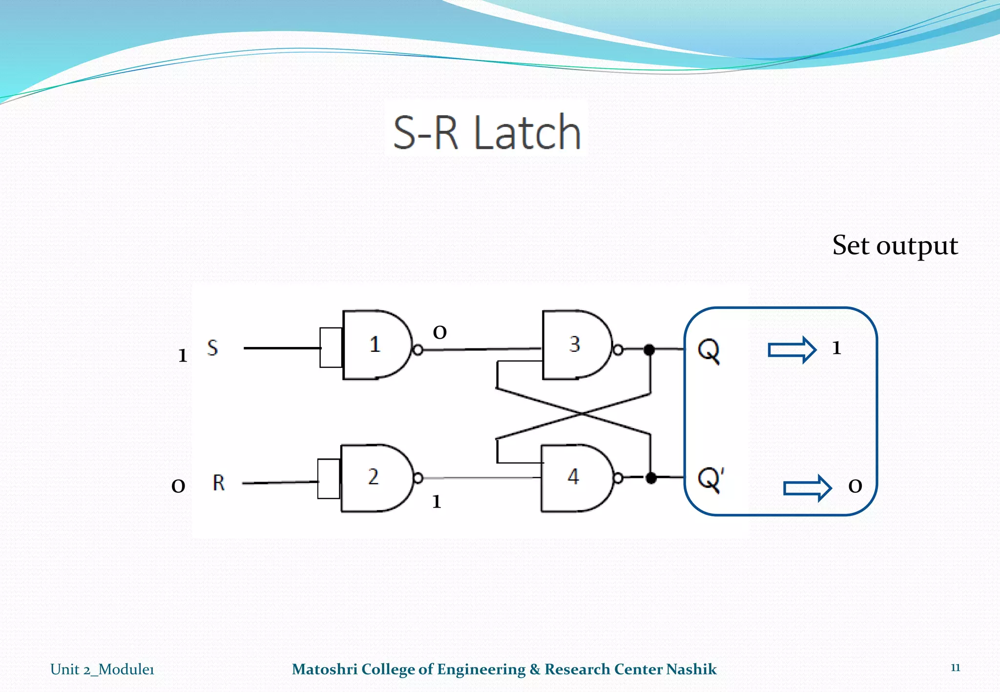 Module1introduction To Sequential Circuit Pptx Programming Languages Computing