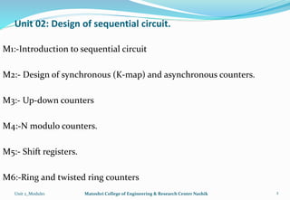 Module1:Introduction to sequential circuit | PPTX | Programming Languages | Computing
