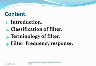 Module 1 :Active Filter: Its Configurations with frequency response | PPTX