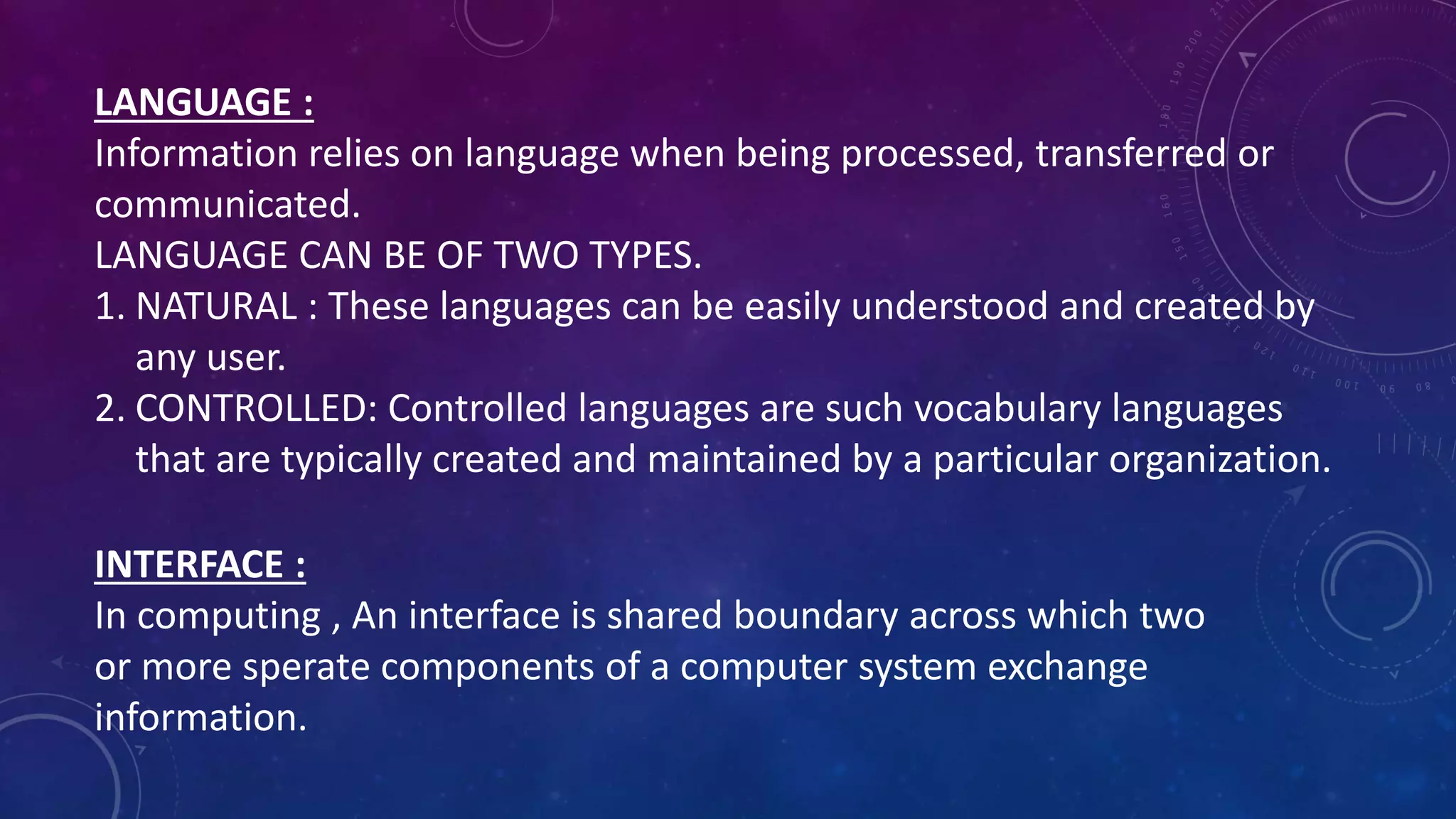 INFORMATION STORAGE AND RETRIEVAL | PPTX