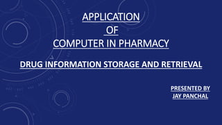 INFORMATION STORAGE AND RETRIEVAL | PPTX