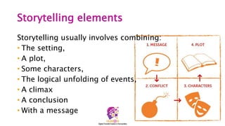 Hum@n Project: Digital Storytelling module: Stories, narratives and ...